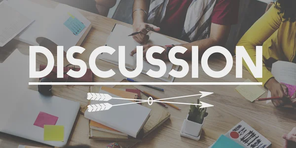 People and Discussion Concept — Stock Photo © Rawpixel #52449965