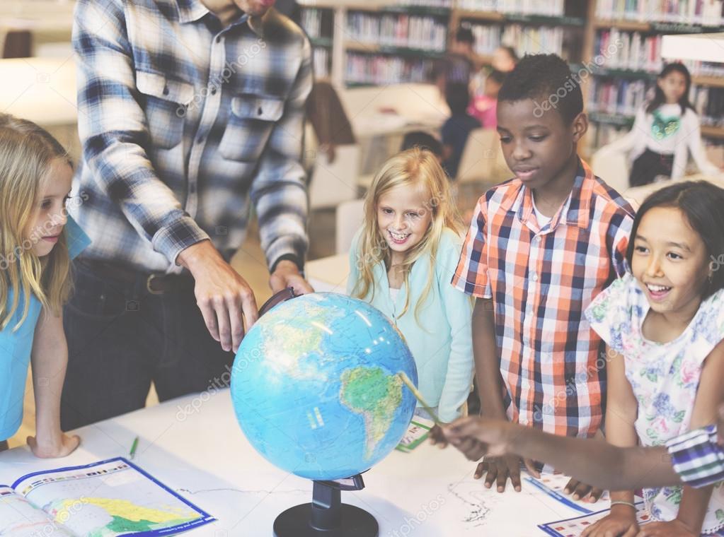 Pupils having lesson at school Stock Photo by ©Rawpixel 105461840