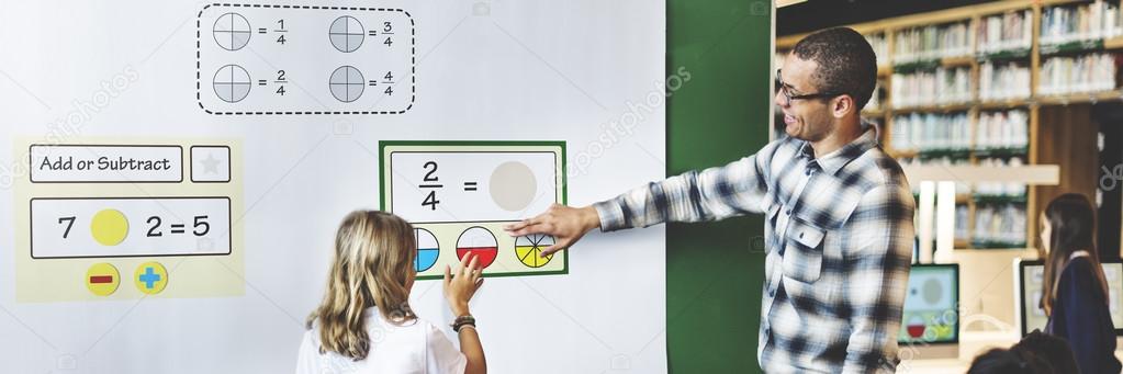 Pupil having lesson at school classroom Stock Photo by ©Rawpixel 105685678