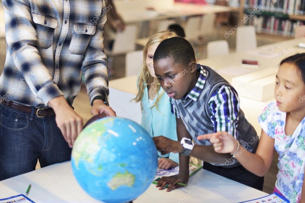 Pupils having lesson at school Stock Photo by ©Rawpixel 106428946