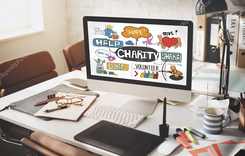 Switched on computer in office — Stock Photo © Rawpixel #107776518