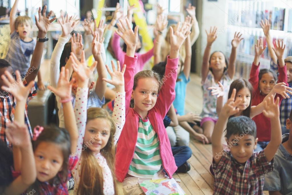 Happy children together — Stock Photo © Rawpixel #108936408