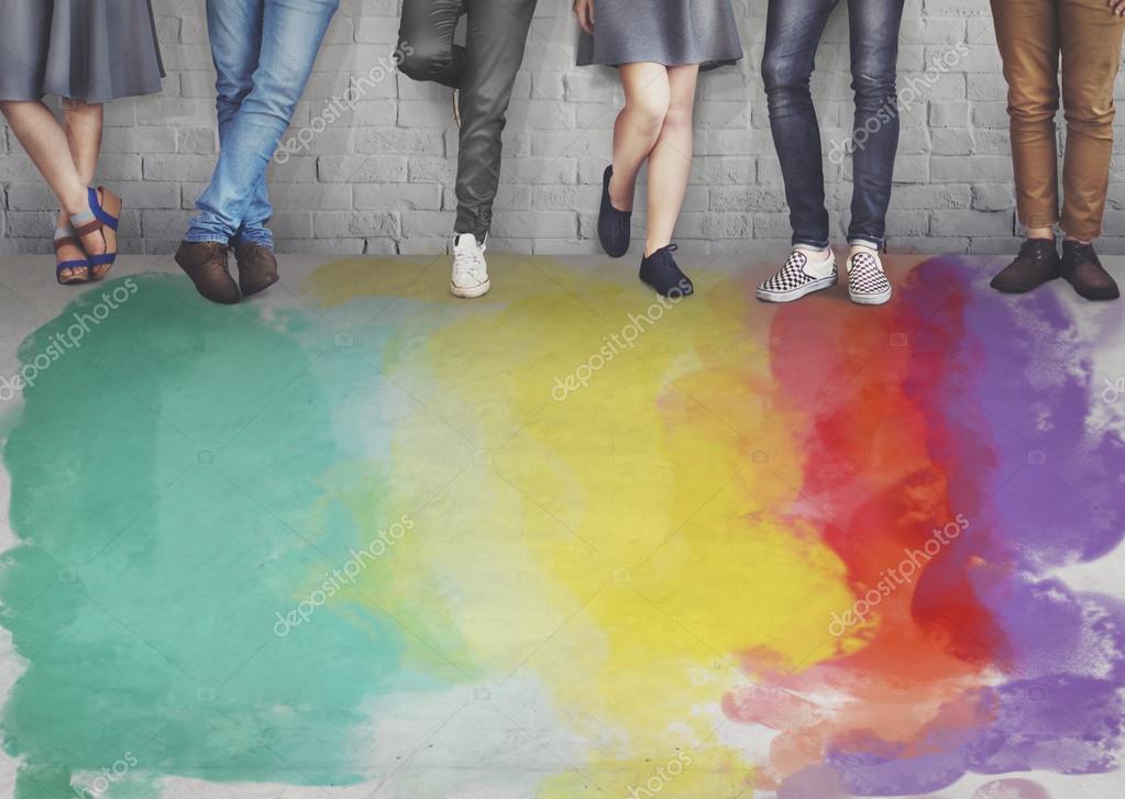 diversidad de personas y colores 2022