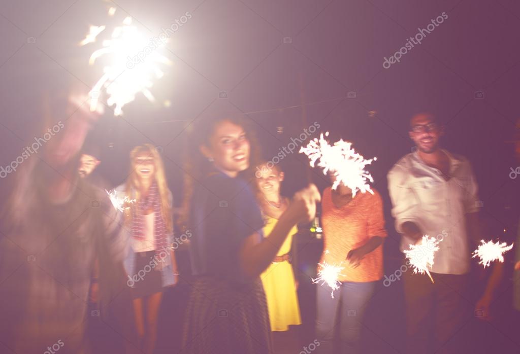 Hang Out With Friends Party