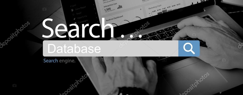 Laptop with database concept — Stock Photo © Rawpixel #109030334