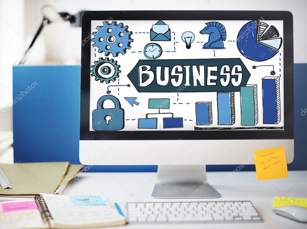 Computer with text on screen — Stock Photo © Rawpixel #109033310