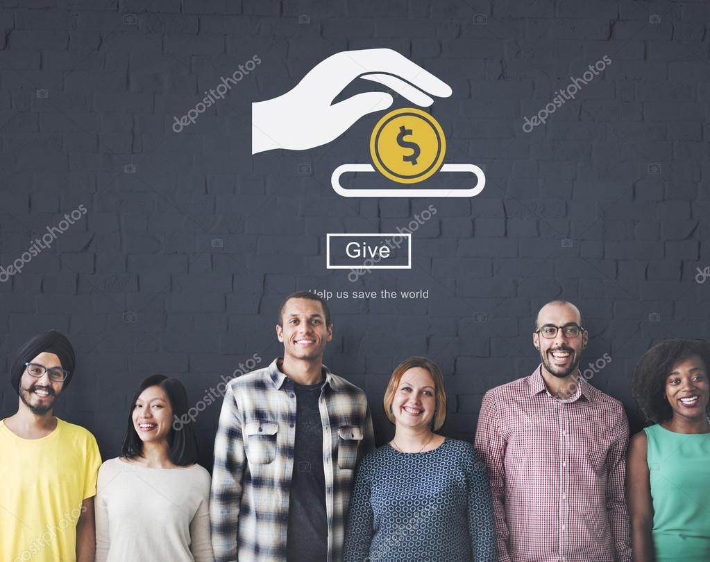 Diversity people with generosity — Stock Photo © Rawpixel #109681820