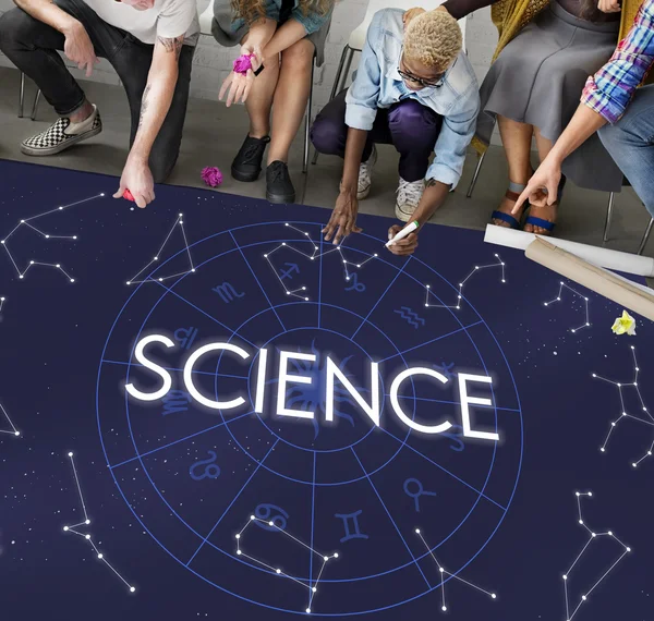Science textbook banner in panorama Stock Photos, Royalty Free Science ...