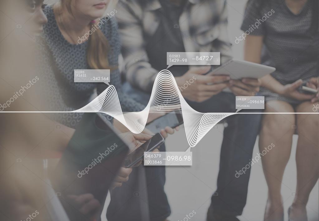 Diversity people and graph — Stock Photo © Rawpixel #110533634