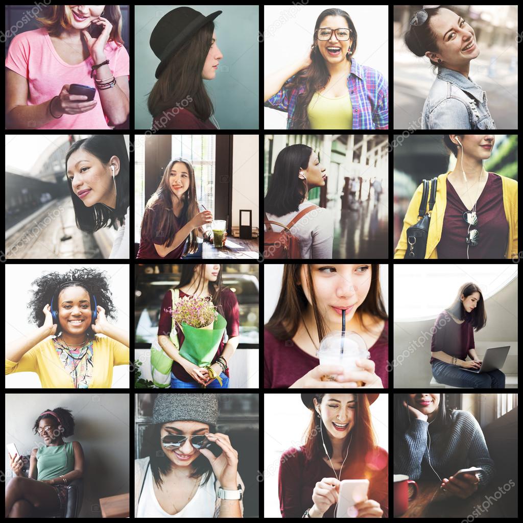 Collage Collection Various people Stock Photo by ©Rawpixel 110551452