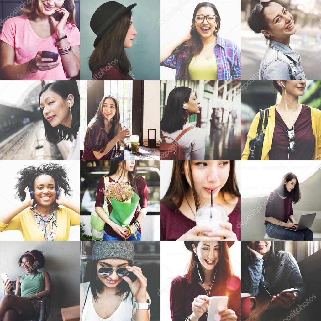 Collage Collection Various people Stock Photo by ©Rawpixel 111456584