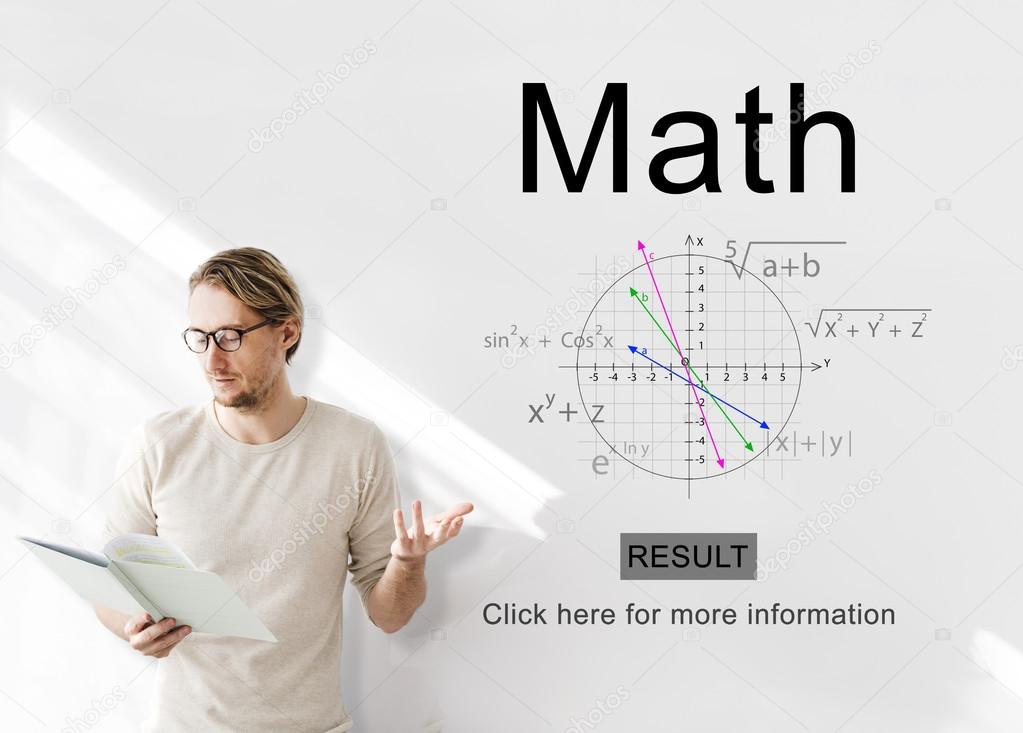 Businessman working with math — Stock Photo © Rawpixel #111870008
