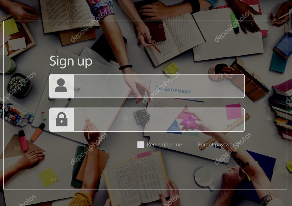 People working at table — Stock Photo © Rawpixel #112097960