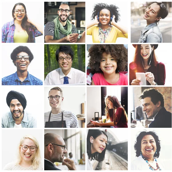 Collage with various people Stock Photo by ©Rawpixel 114287390