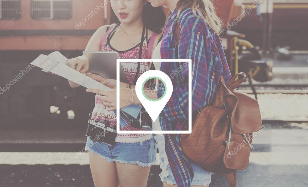 Girls searching for destination Stock Photo by ©Rawpixel 112595672