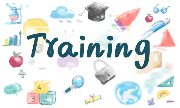 Template with training concept — Stock Photo © Rawpixel #116396702