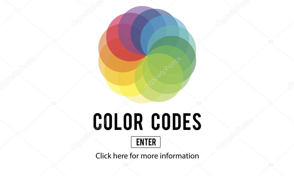 Template with color codes concept — Stock Photo © Rawpixel #113218600