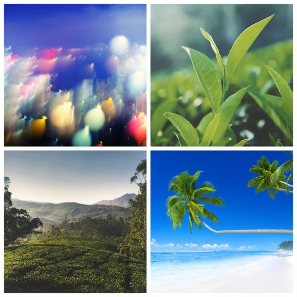 Soothing nature backgrounds collection Stock Photos, Royalty Free ...