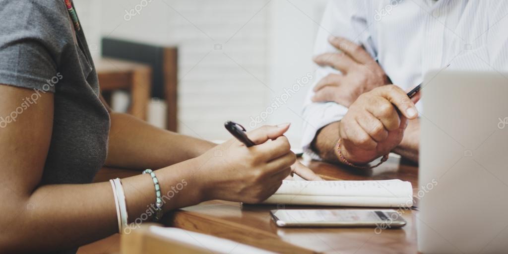 People Working with digital devices — Stock Photo © Rawpixel #113256096