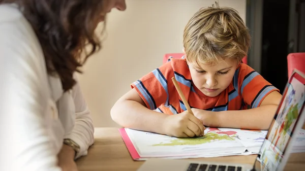 Mom and Son spending time Together - Stock Image - Everypixel