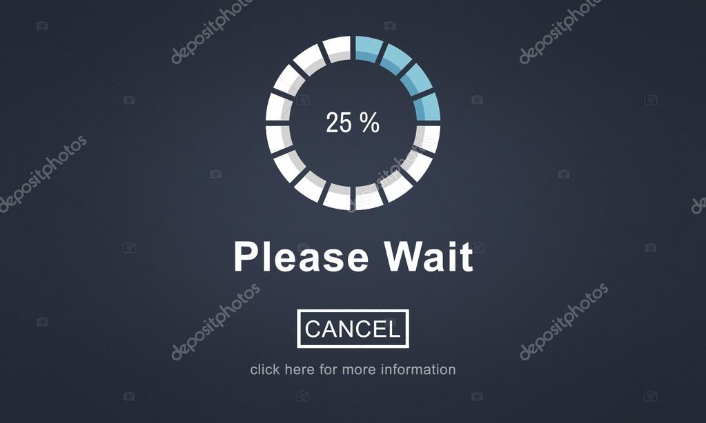 Template with please wait concept — Stock Photo © Rawpixel #114185594