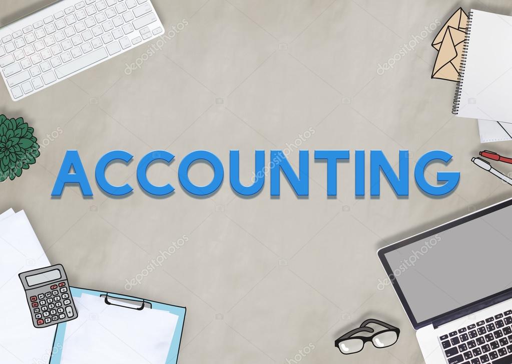 Background with text: Accounting Stock Photo by ©Rawpixel 114290510