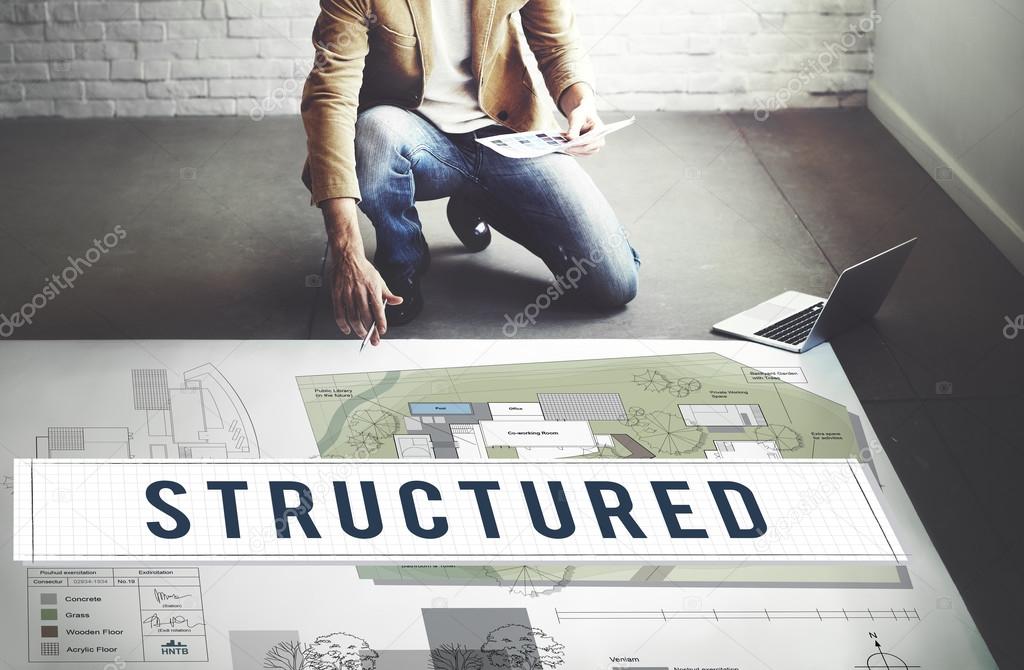 Businessman working with structured — Stock Photo © Rawpixel #114548084