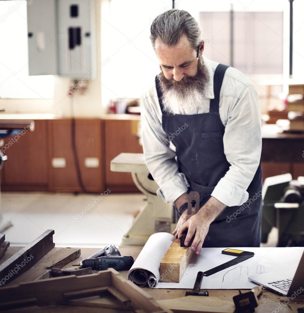 Craftsmanship working with Tools — Stock Photo © Rawpixel #114551298