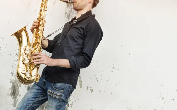 Young man with Saxophone Stock Photo by ©Rawpixel 128515058