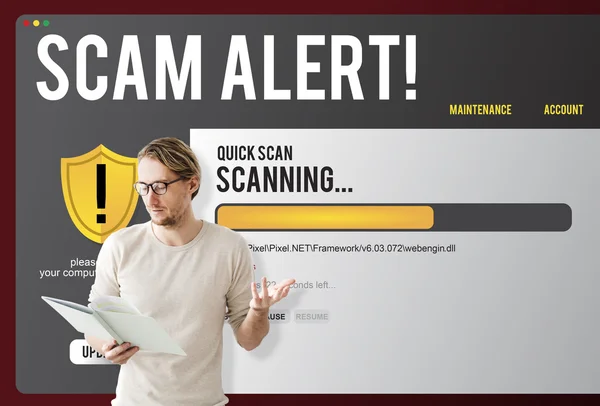 Popup scam Stock Photos, Royalty Free Popup scam Images | Depositphotos