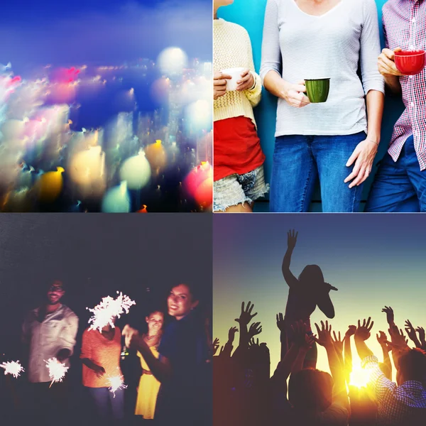 Summer Gathering Collage Stock Photo by ©Rawpixel 112657636