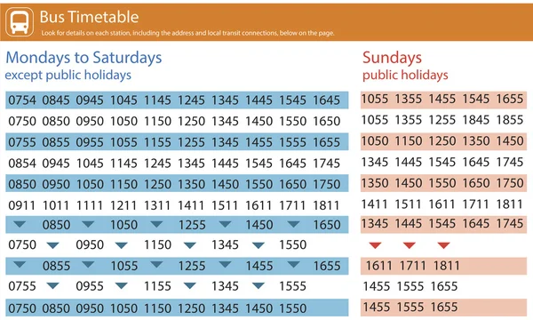 Bus timetable Stock Photos, Royalty Free Bus timetable Images ...