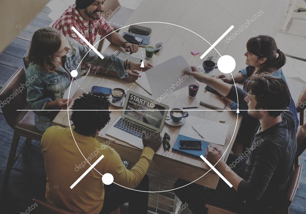 Group of Students brainstorming together Stock Photo by ©Rawpixel 119235150
