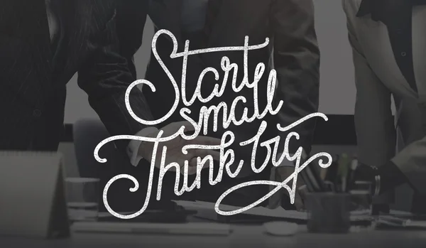 Start Small Think Big Ideas Concept - Stock Image - Everypixel