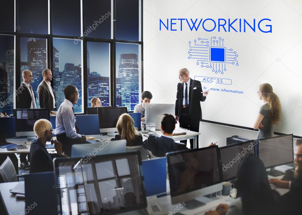 Business people working and Networking — Stock Photo © Rawpixel #119738560