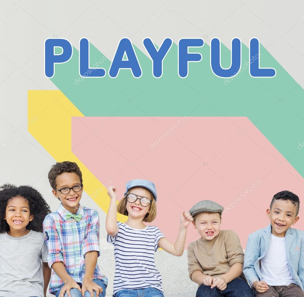 Kids laughing and have fun — Stock Photo © Rawpixel #119740010