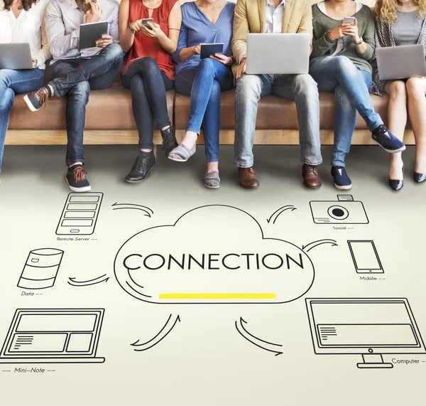 Connecting people technology Stock Photos, Royalty Free Connecting ...