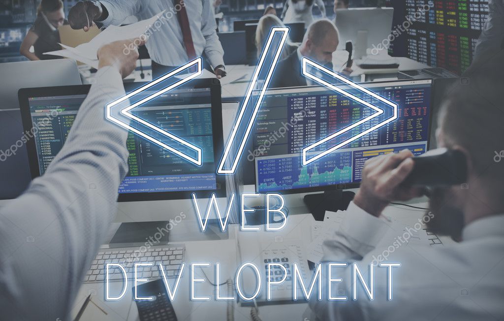 Business people working and Web Development — Stock Photo © Rawpixel ...