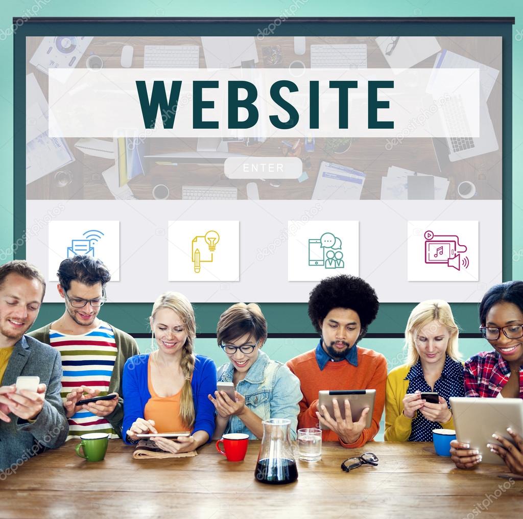 People using digital devices — Stock Photo © Rawpixel #123134540