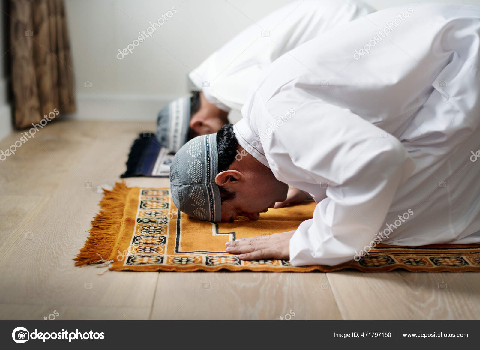 Muslim Prayers Sujud Posture Stock Photo by ©Rawpixel 471797150