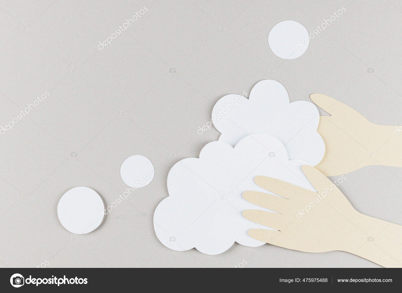 Washing Hands Soap Paper Craft Background — Stock Photo © Rawpixel ...