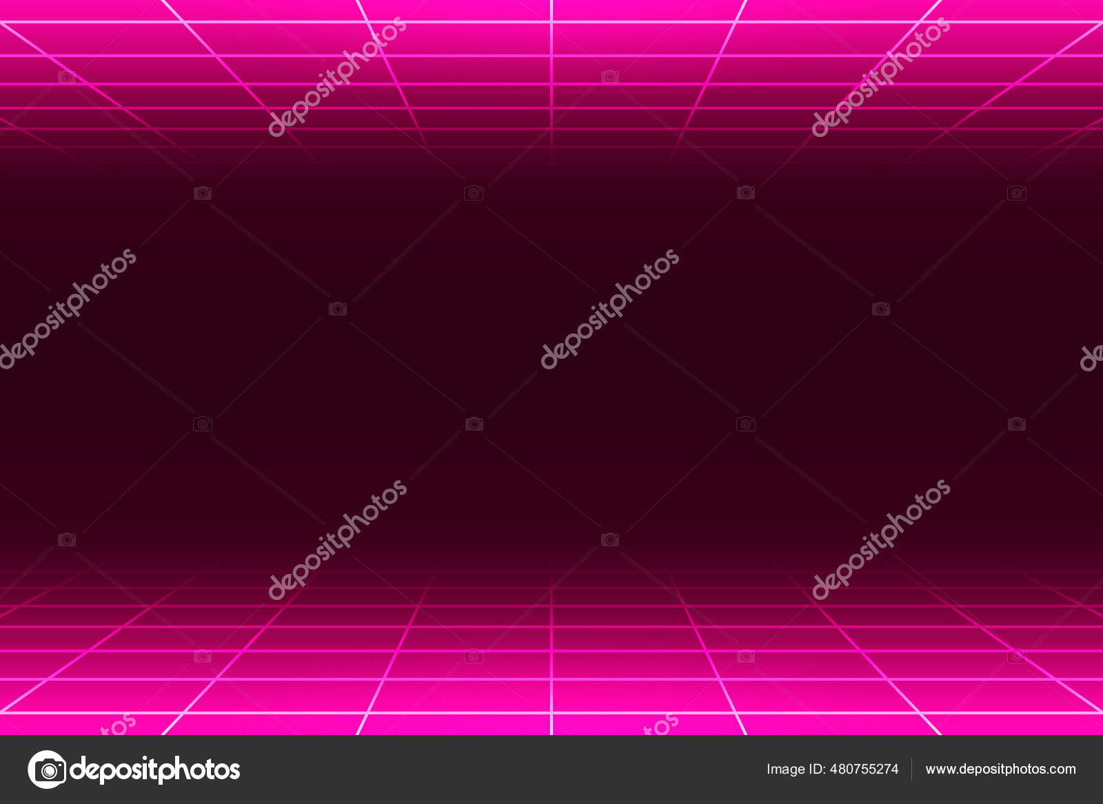 Neon Pink Grid Patterned Background — Stock Photo © Rawpixel #480755274