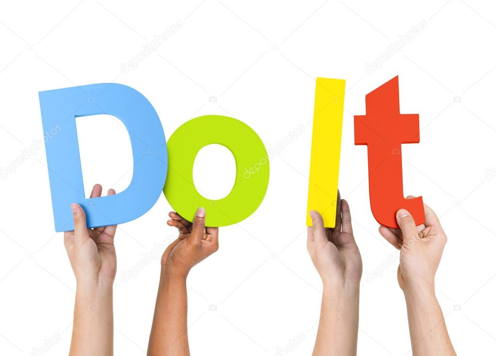 People Holding Word Do It Stock Photo by ©Rawpixel 52450893