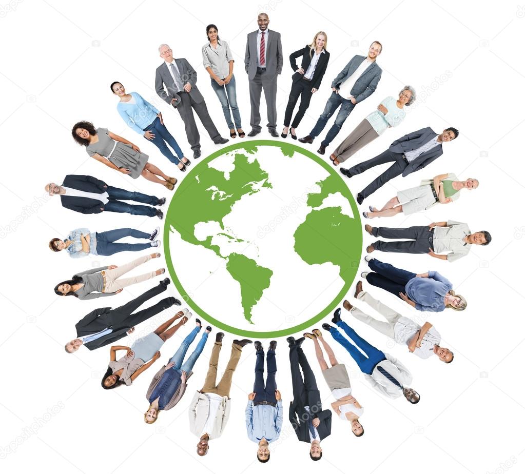 Multiethnic People around Globe Stock Photo by ©Rawpixel 52451025
