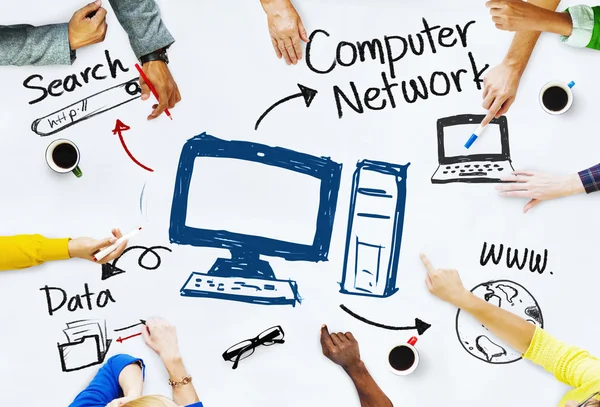 Computer networking Stock Photos, Royalty Free Computer networking ...