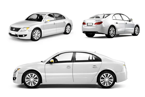 Three Dimensional Image of a White Car – Stock Editorial Photo ...