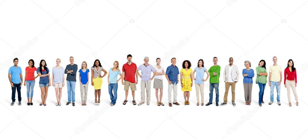 Happy people standing together Stock Photo by ©Rawpixel 52460439