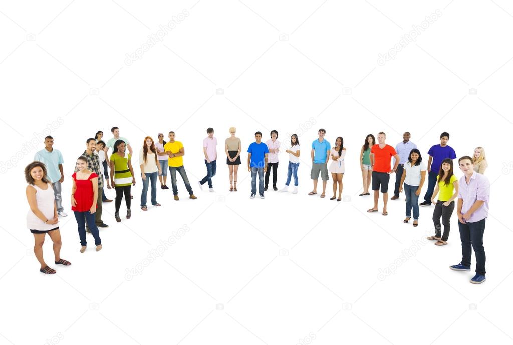 People standing in curve Stock Photo by ©Rawpixel 59927029