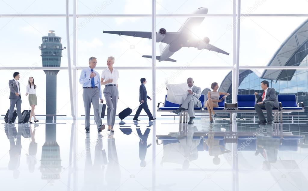 People Waiting for Flight Stock Photo by ©Rawpixel 59929739