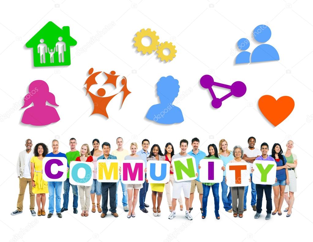 People Holding Placards Forming Communit — Stock Photo © Rawpixel #59960233